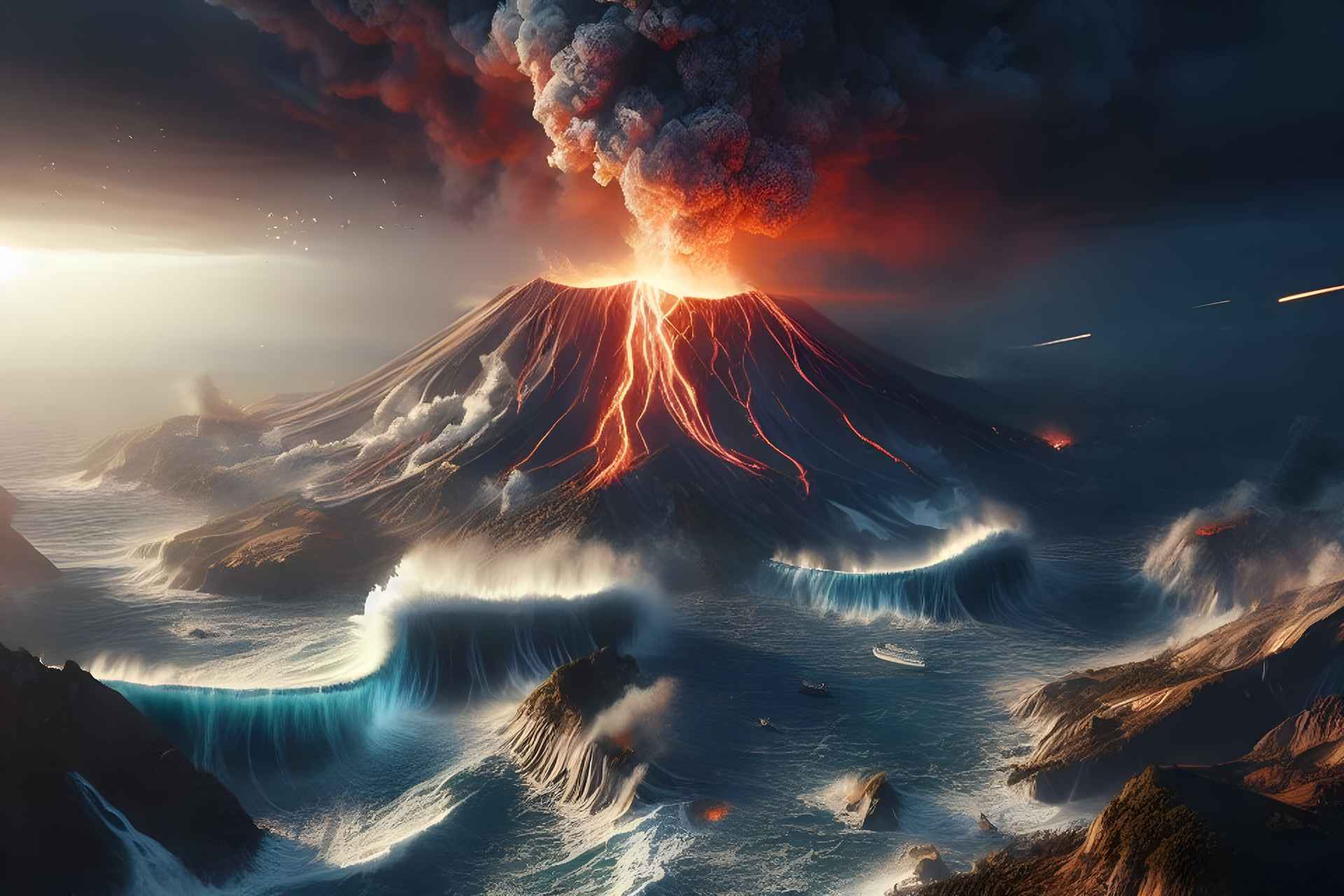 Ege Denizi’ndeki Volkanik Tsunaminin Sırrı 400 Yıl Sonra Ortaya Çıktı ...